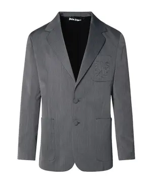 Palm Angels Single-breasted Tailored Blazer