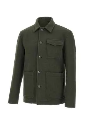 Herno Lapel Collar Jacket - Black