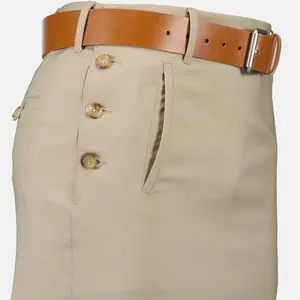Moschino Belted Midi Skirt With Multiple Pockets