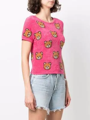 Moschino Teddy Bear Print T-shirt
