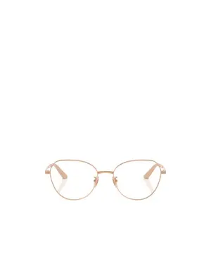 Versace Full Frame Eyeglasses - Golden