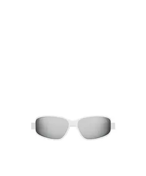 Gucci Geometric Shape Sports Sunglasses