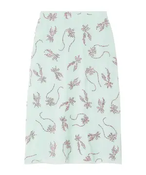 16Arlington Dafne Crystal-embellished Midi Skirt