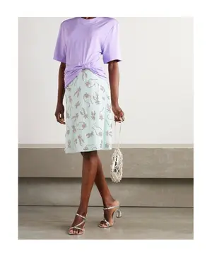 16Arlington Dafne Crystal-embellished Midi Skirt