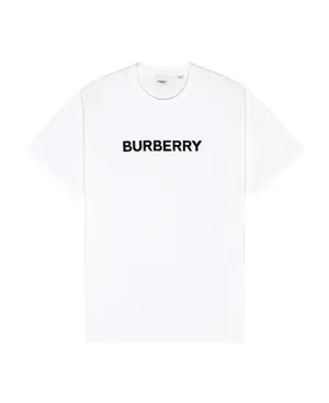 Burberry Logo Printed Crewneck T-shirt - No