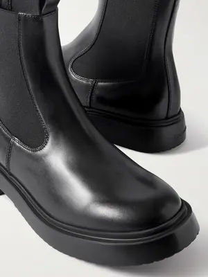 Proenza Schouler Leather Chelsea Boots - Black