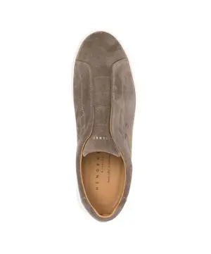 HENDERSON BARACCO Suede Sneakers - White