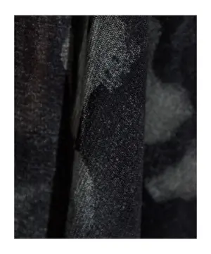 MISBHV Printed Sheer Dress - Black