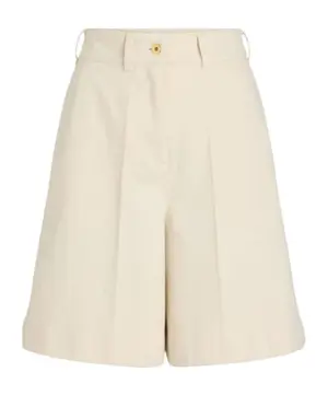 PATOU Patou Tailored Shorts With Logo Embroidery