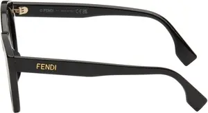 Fendi Lettering Cat Eye Sunglasses