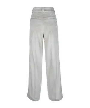Peserico Pleated Zipper Casual Pants