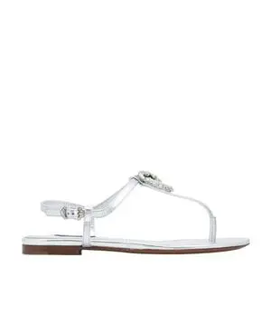 Dolce & Gabbana Metallic Strap Sandals