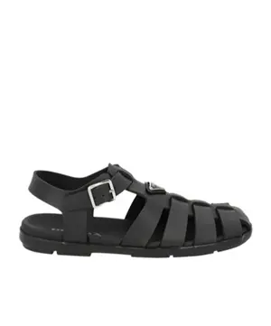 Prada Round Toe Sandals For Men