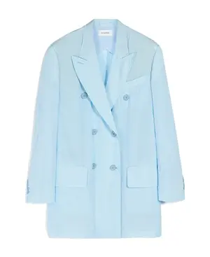 Sportmax Fitted Double-breasted Button Blazer