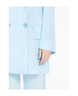 Sportmax Fitted Double-breasted Button Blazer