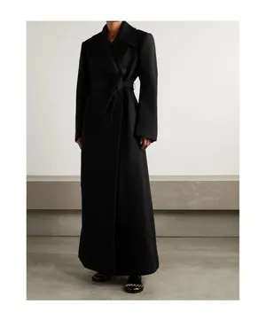 Dries Van Noten Long-sleeved Belted Coat
