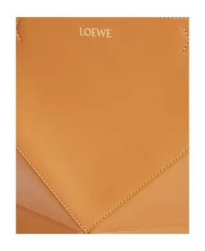 Loewe Puzzle Fold Tote Bag - Brown