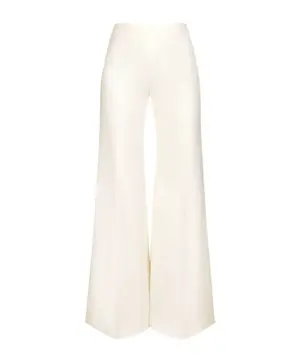 Nina Ricci Wool Trousers - Creme