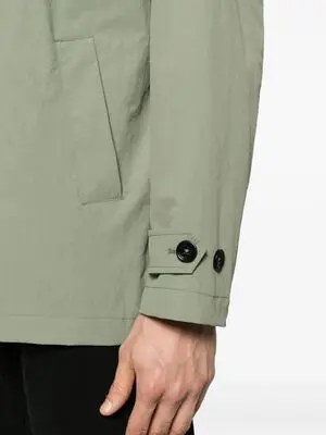FAY Layered-design Jacket With Classic Collar