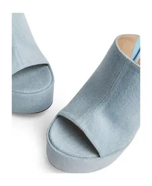 STUART WEITZMAN Open Toe High Heel Platform Sandals