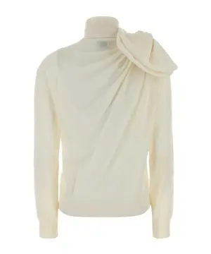 Moschino 3d Flower Jumper - Ivory
