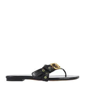 Chloé Mae Thong Sandals With Buckle Detail