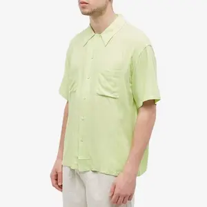 StÜssy Contrast-stitching Short-sleeve Shirt