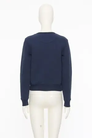 Valentino Garavani Embroidered Cotton Crewneck Sweatshirt