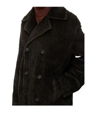 DIESEL® Otis Corduroy Double-breasted Coat