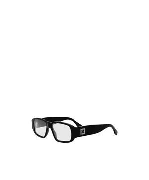 Fendi Geometric Plano Mirror Eyeglasses - No