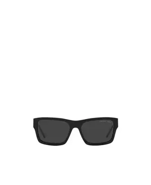 Prada Rectangle-frame Sunglasses - Black