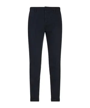 DONDUP Belted Tapered Pants - Black