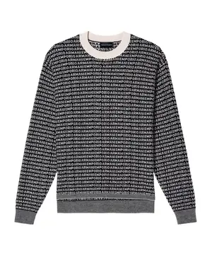 Emporio Armani Men Printed Knitwear For Men