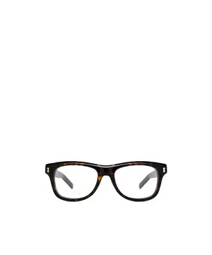 Gucci Gucci Rectangular Eyeglasses With Tortoiseshell Frames Black