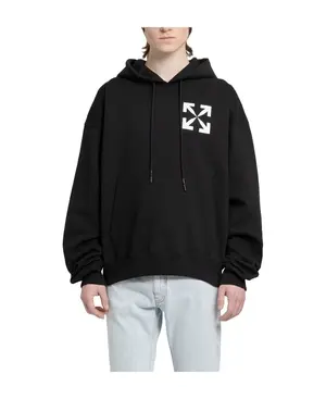 Off-White Arrows-print Cotton Hoodie