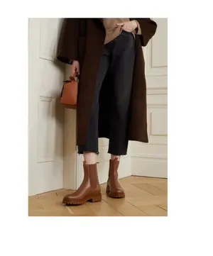 GIANVITO ROSSI Suede Chelsea Boots