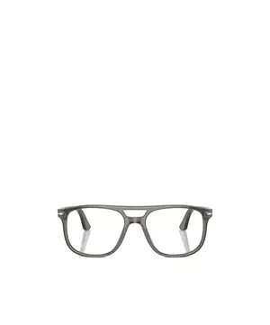 Persol Greta Square-frame Eyeglasses - Gray