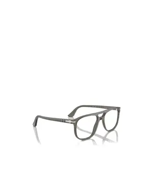 Persol Greta Square-frame Eyeglasses - Gray