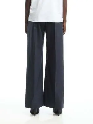 Victoria Beckham Belt-loop Casual Pants - Black