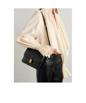 Khaite Blake Flap Shoulder Bag