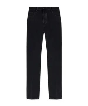 Dsquared2 Logo Patch Straight-leg Jeans