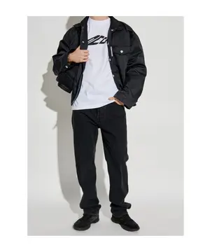 Dsquared2 Logo Patch Straight-leg Jeans