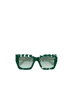 Bottega Veneta Rectangle Frame Sunglasses