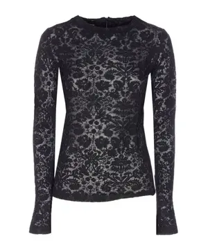 Pinko Long Sleeve Performance Tops For Women
