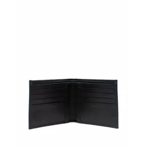 FERRAGAMO Logo-detail Wallet - Black
