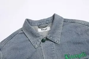 LIUREGALI Logo Denim Jacket