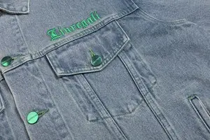 LIUREGALI Logo Denim Jacket