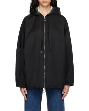 Studio Nicholson Drawstring-hood Zip-up Jacket