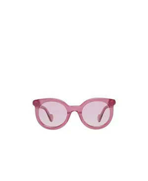 Moncler Round Frame Sunglasses - Purple