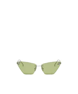 Fendi Cat-eye Frame Sunglasses - Silver